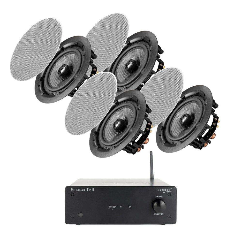 Tangent Ampster TV II + OSD Audio ACE840 8" Ceiling Speakers