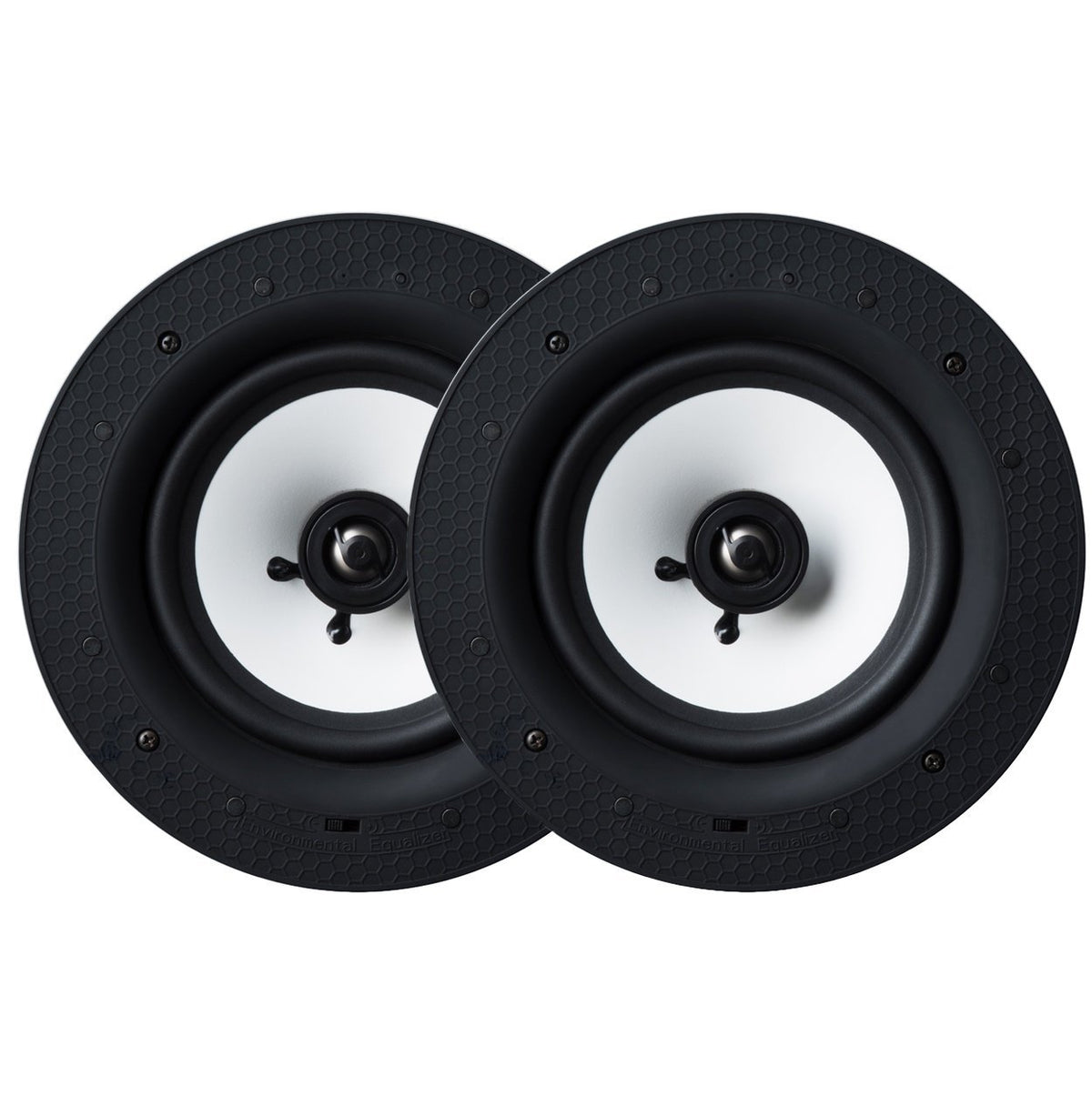 Lithe Audio 6.5" 2 Way Passive IP44 Waterproof Ceiling Speakers (Pair ...