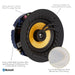 Lithe Audio 6.5" Bluetooth Ceiling Speakers with aptX & Alexa (Pair ...